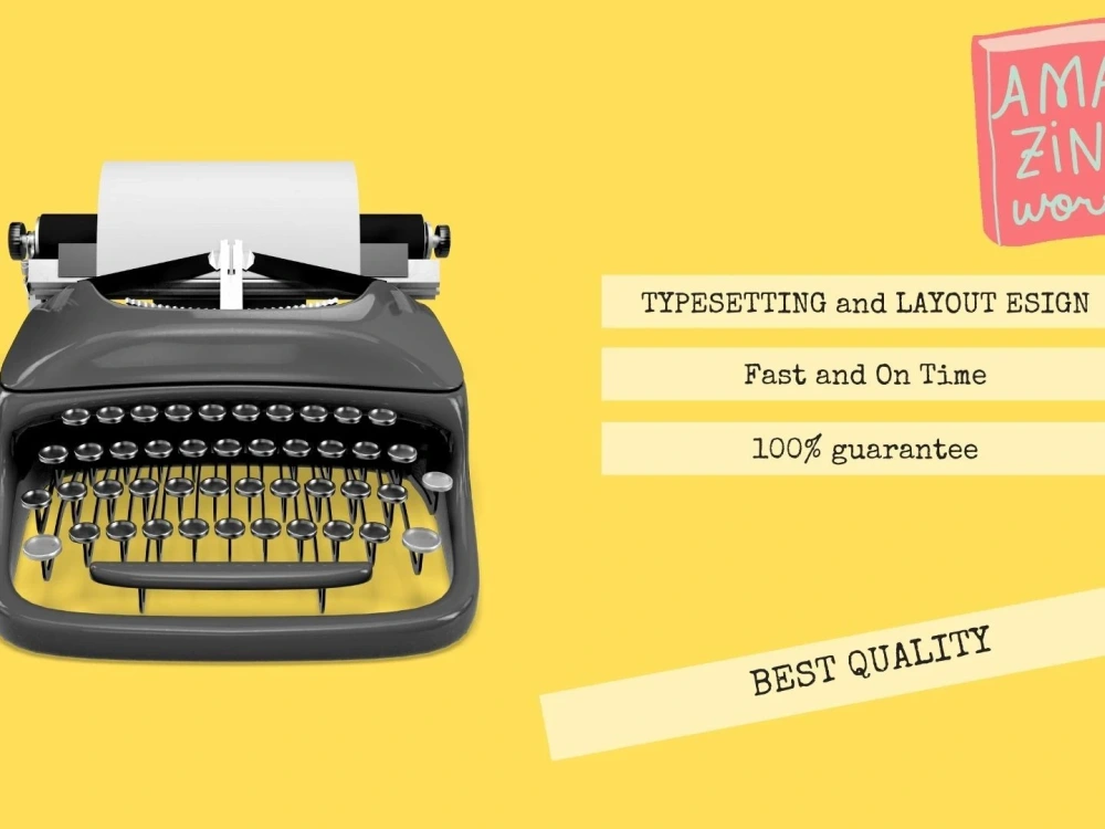 Book layout Design, Typesetting, Interior Design, Proof Reading | Upwork