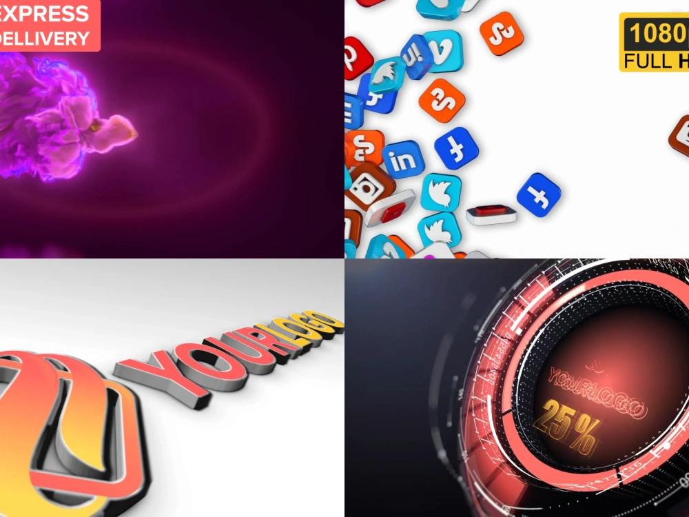 Professional 3d Logo Animation Intro Outro Video | Upwork