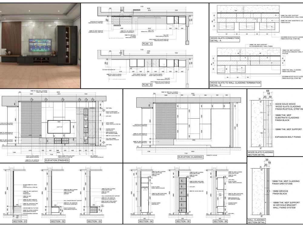 Your furniture woodworking, millwork and joinery shop drawing by ...