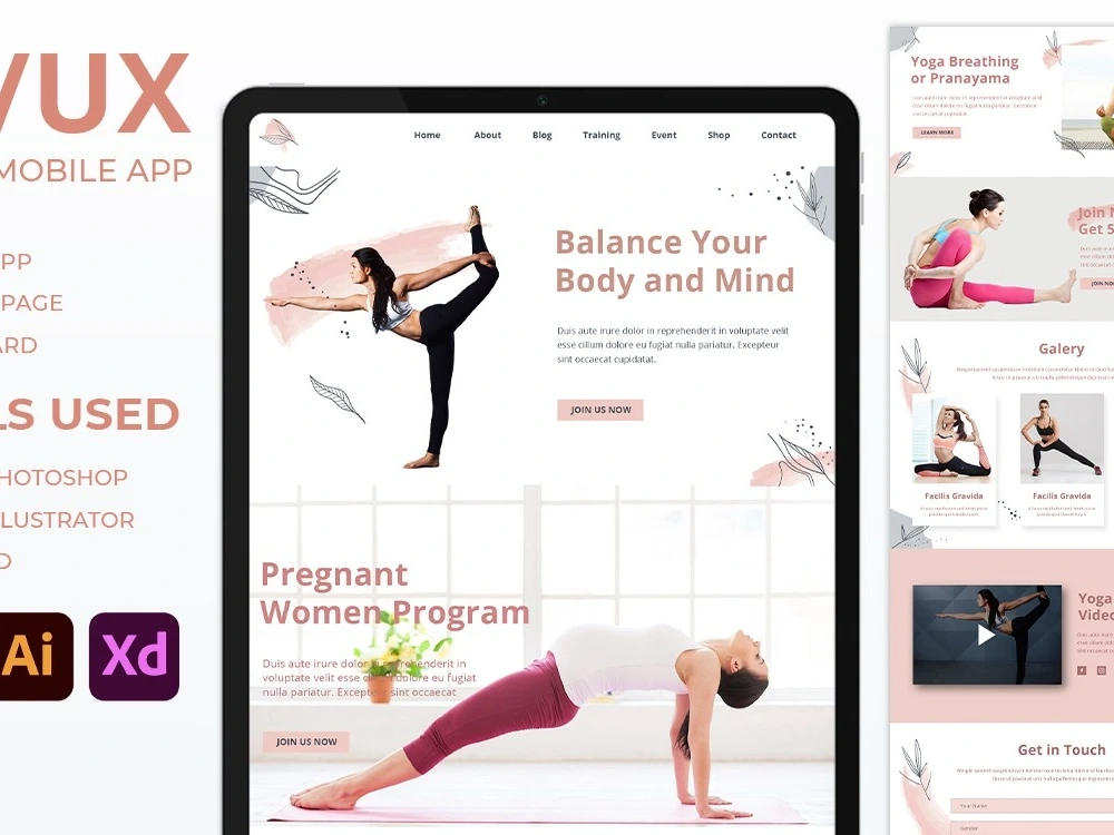 A Creative Web and Mobile App UI Design | Upwork