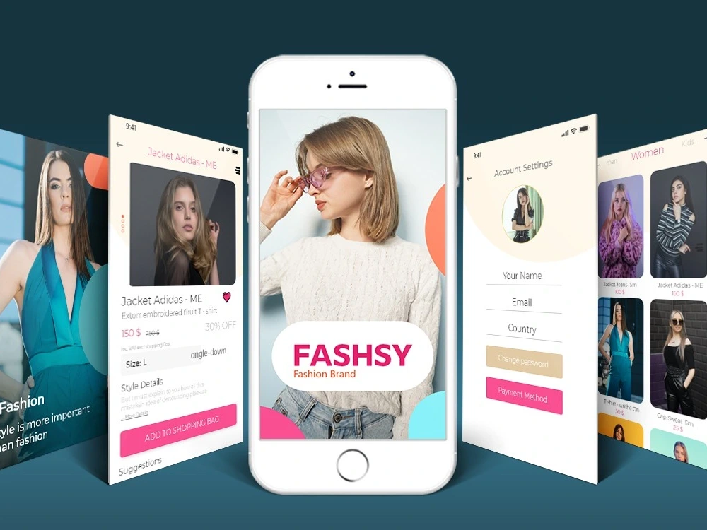 A Creative Web and Mobile App UI Design | Upwork