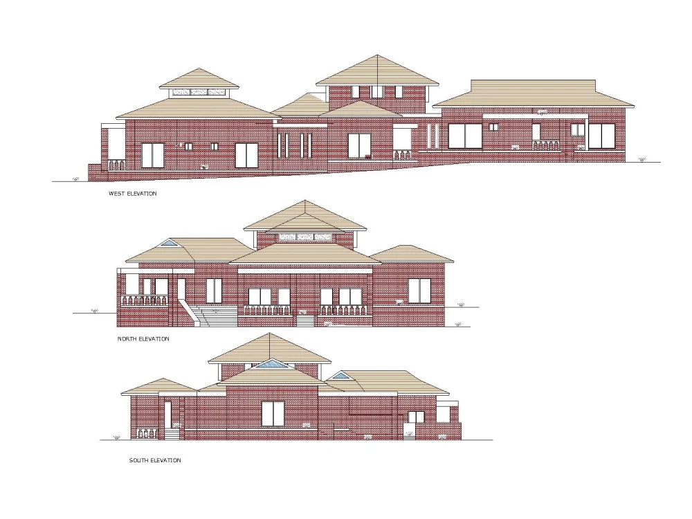 A fantastic deliverable Architectural design & Autocad drawing etc ...