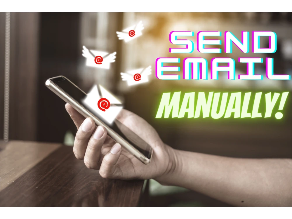 Assistance in manually sending emails one by one | Upwork