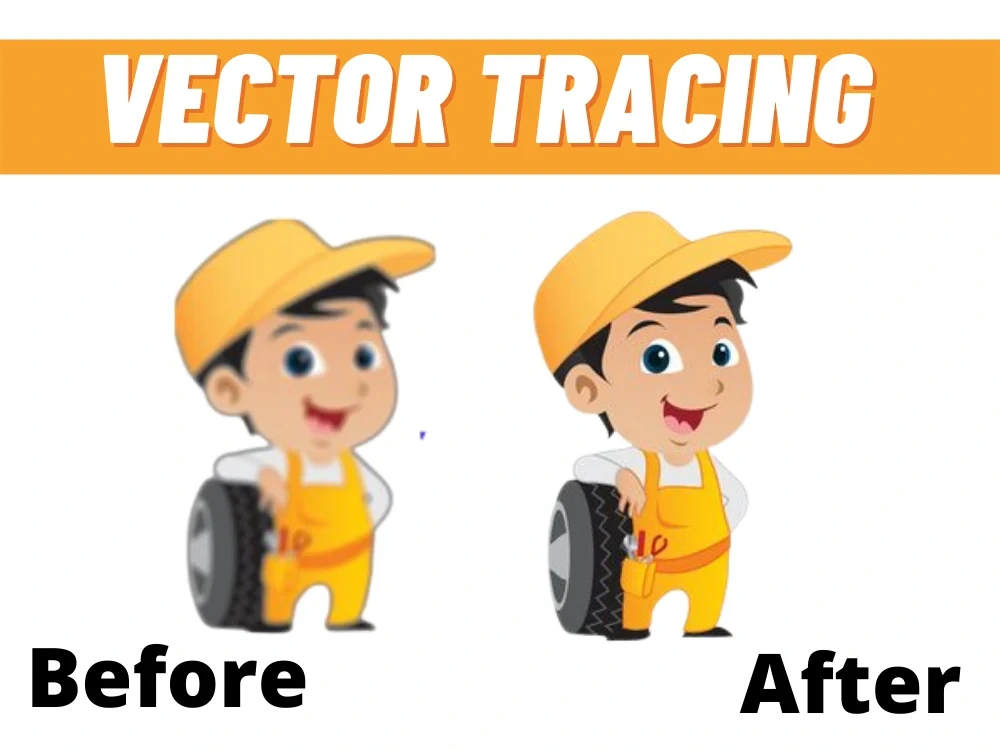 A vector tracing, vectorize image, convert logo to vector | Upwork