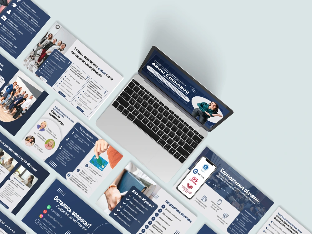 Modern high-quality presentation in .PPT(.PPTX) | Upwork