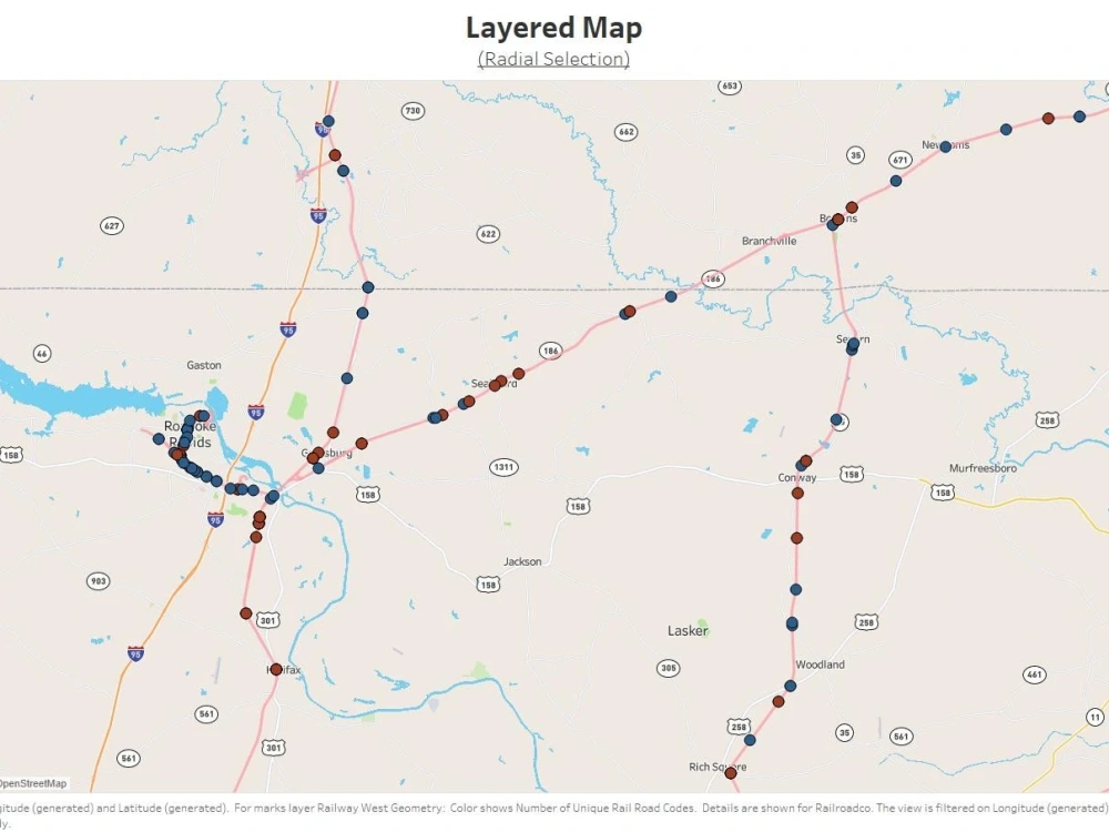 Fantastic Layered Maps on Tableau | Upwork
