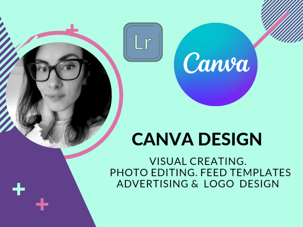 Stylish templates and logo from canva | Upwork