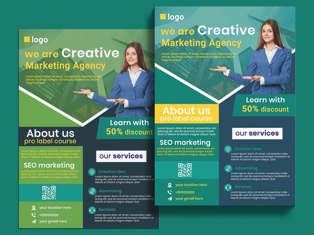 A professional business flyer in just 7 hours | Upwork