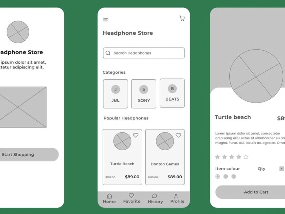 Esthetic UI UX Design for mobile app | Upwork