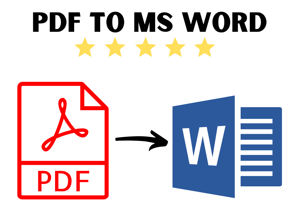 PFD File Converted to Microsoft Word Document | Upwork