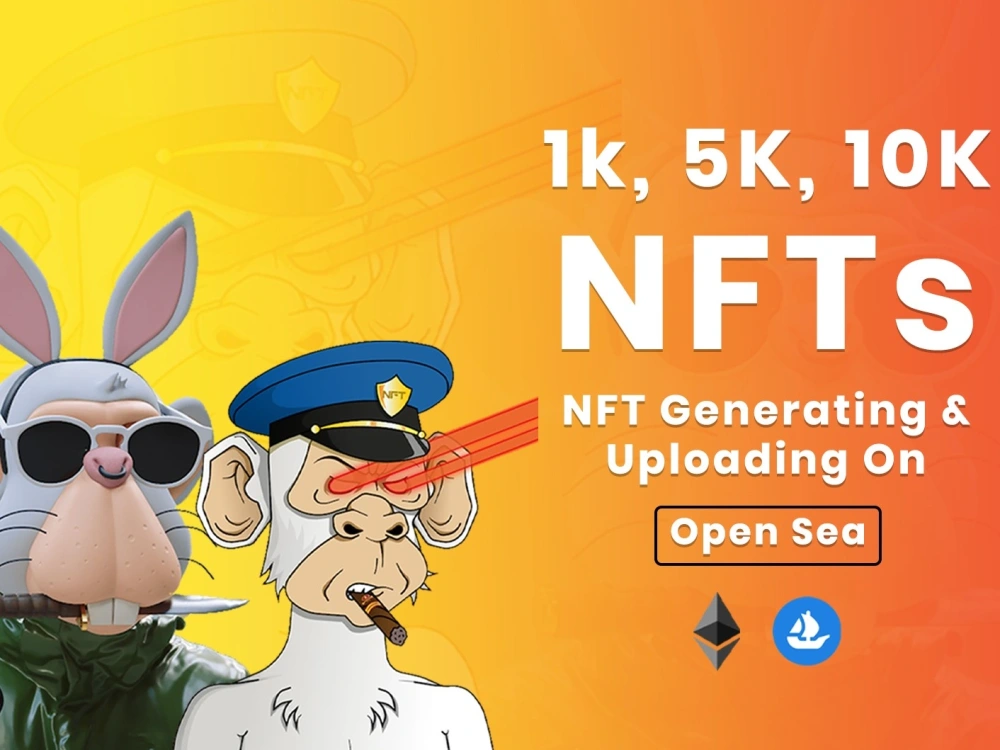 Custom NFT art | 1K, 5K, 10K | NFT art character | Upwork