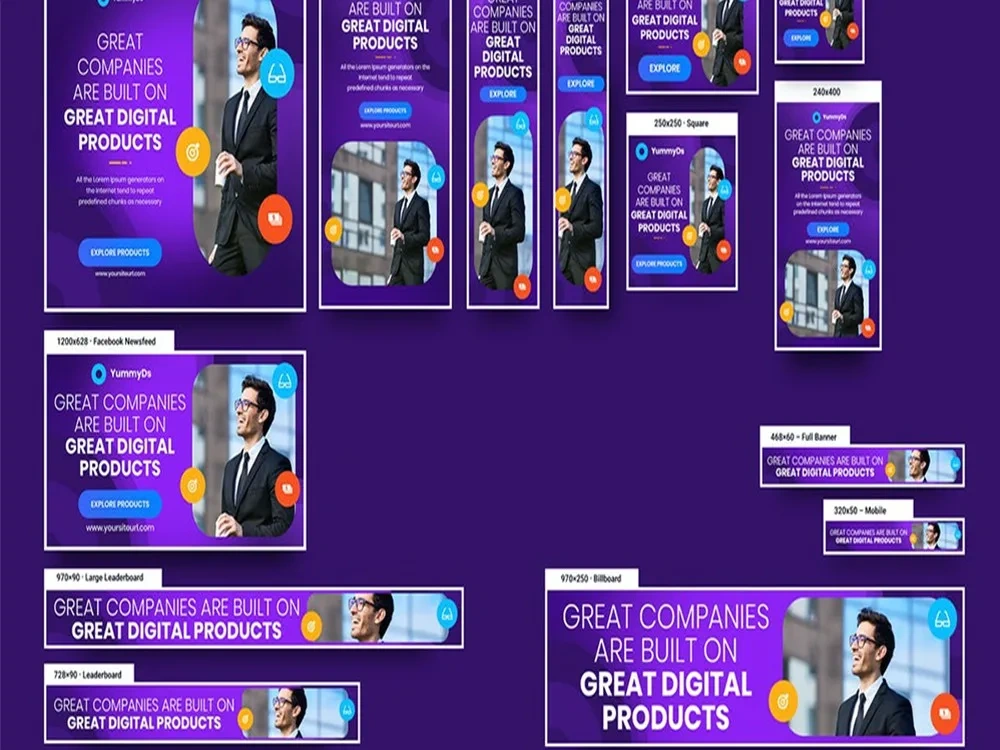 Eye-Catchy Banner ad designs | Upwork