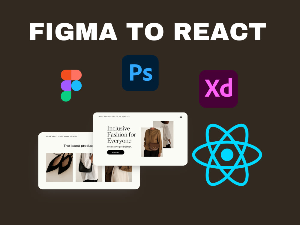 Figma to REACT JS,PSD to REACT JS, XD to REACT JS Conversion | Upwork