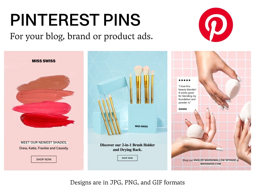 10 custom Pinterest pin designs that drive traffic to your website ...