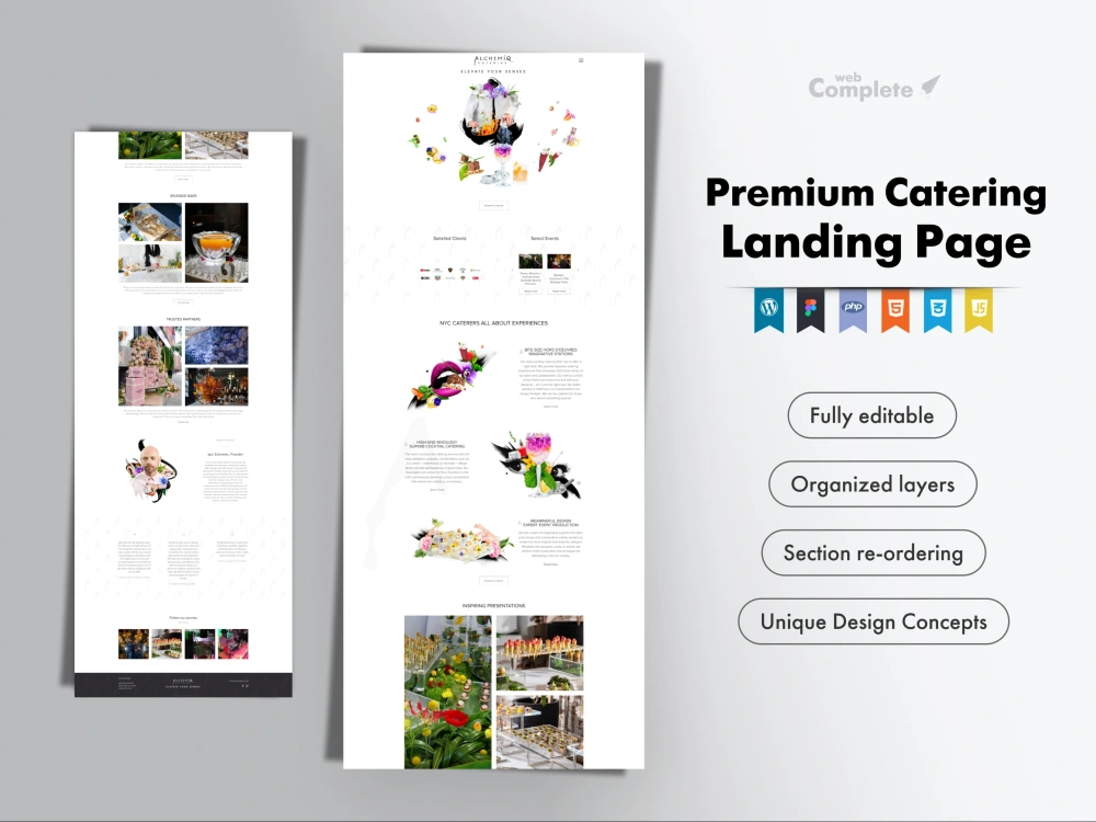 A fast-loading and easy-to-manage landing page | Upwork