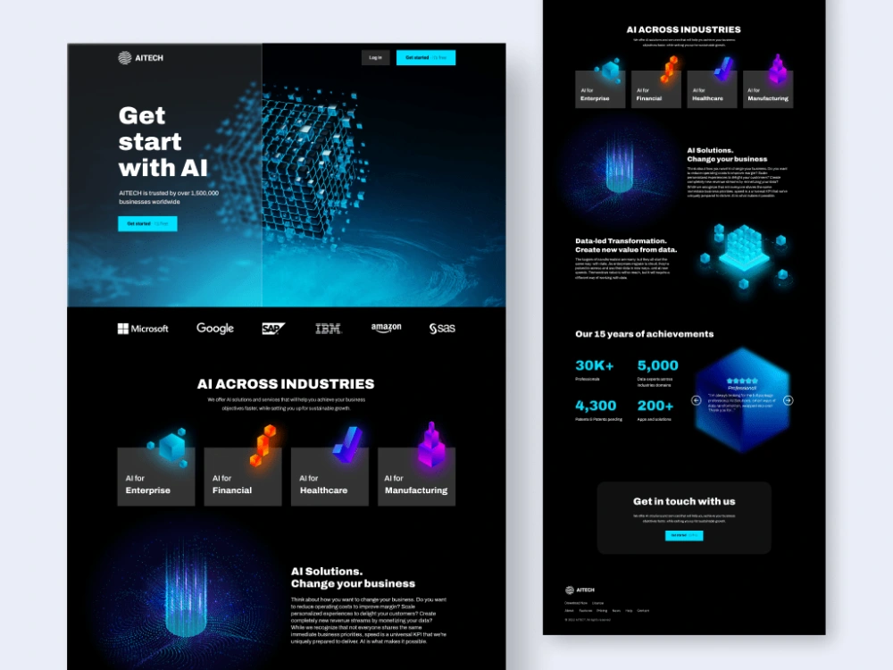 Design high converting UI UX landing page and website design | Upwork
