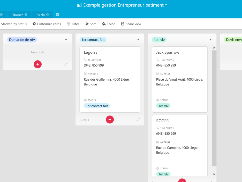 A tailored and robust Airtable database | Upwork