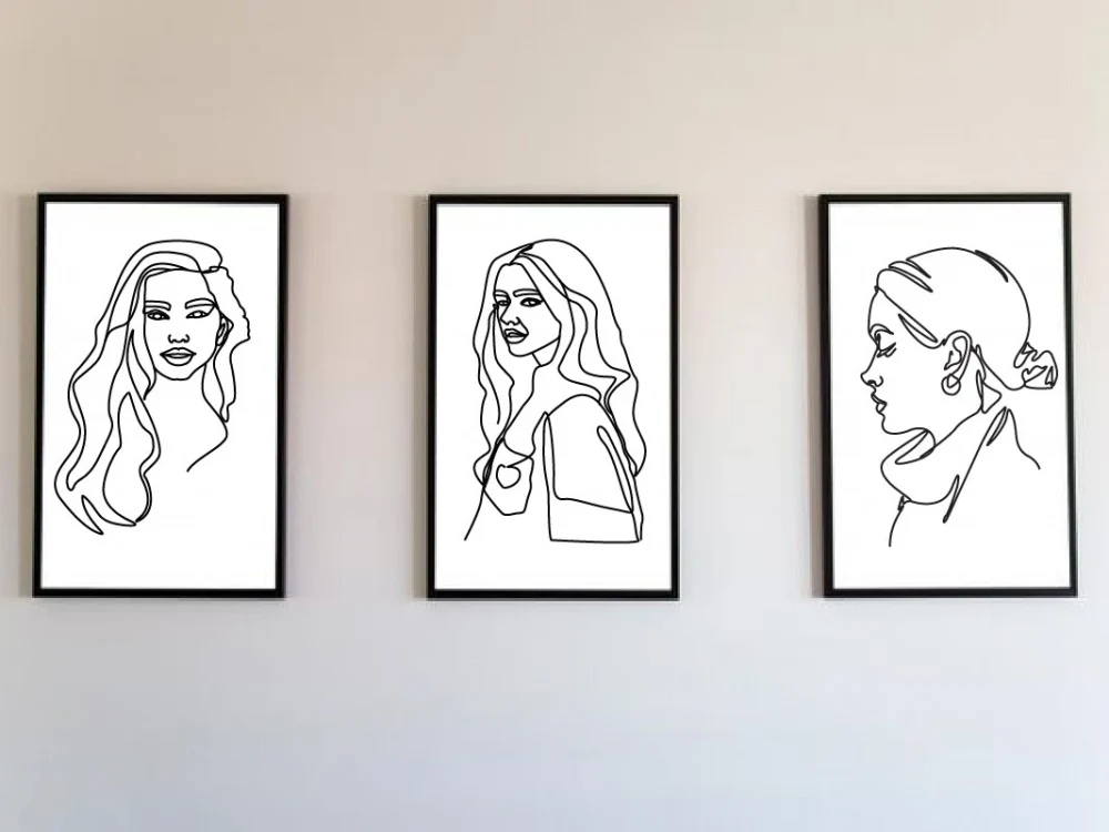 Beautiful one line art | Upwork