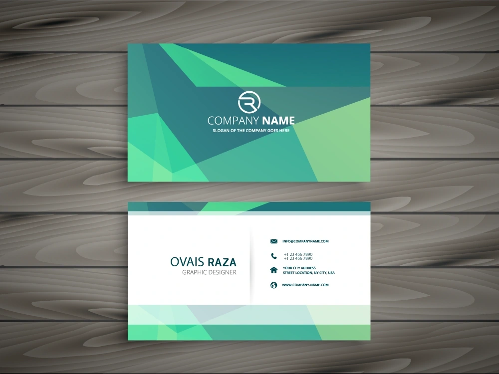 Professional and modern business card design | Upwork
