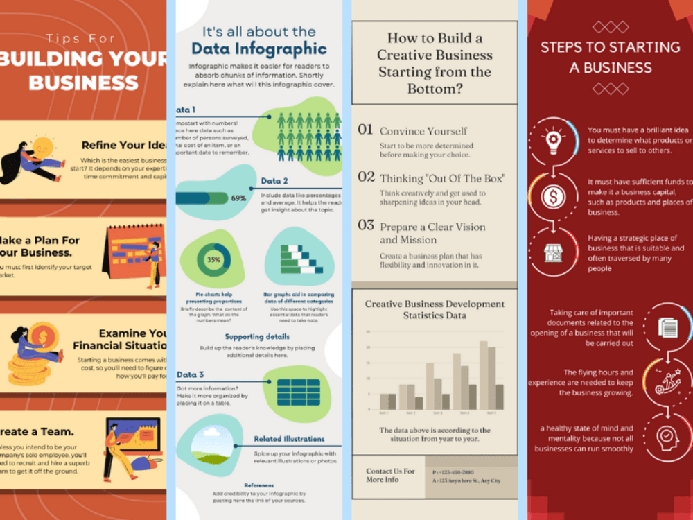 Amazing modern beautiful infographics within 24 Hours | Upwork