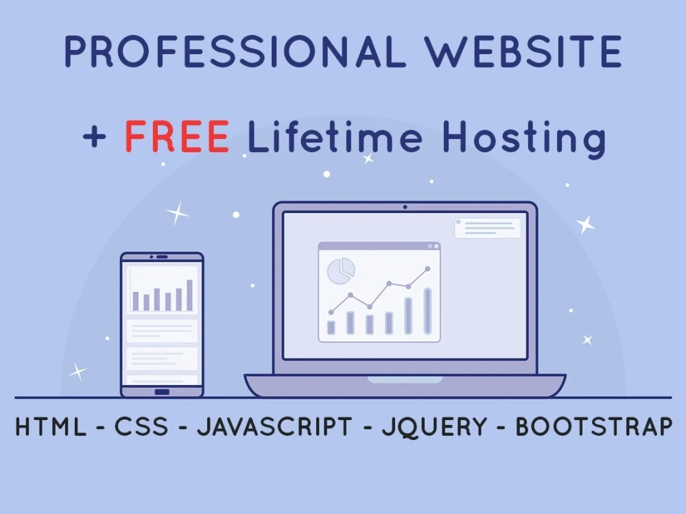 Professional, custom and responsive website (HTML/CSS/JS/JQUERY ...