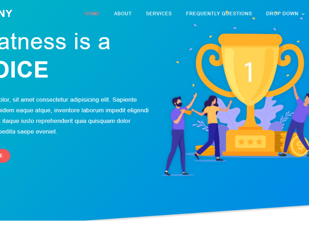 Professional, custom and responsive website (HTML/CSS/JS/JQUERY ...