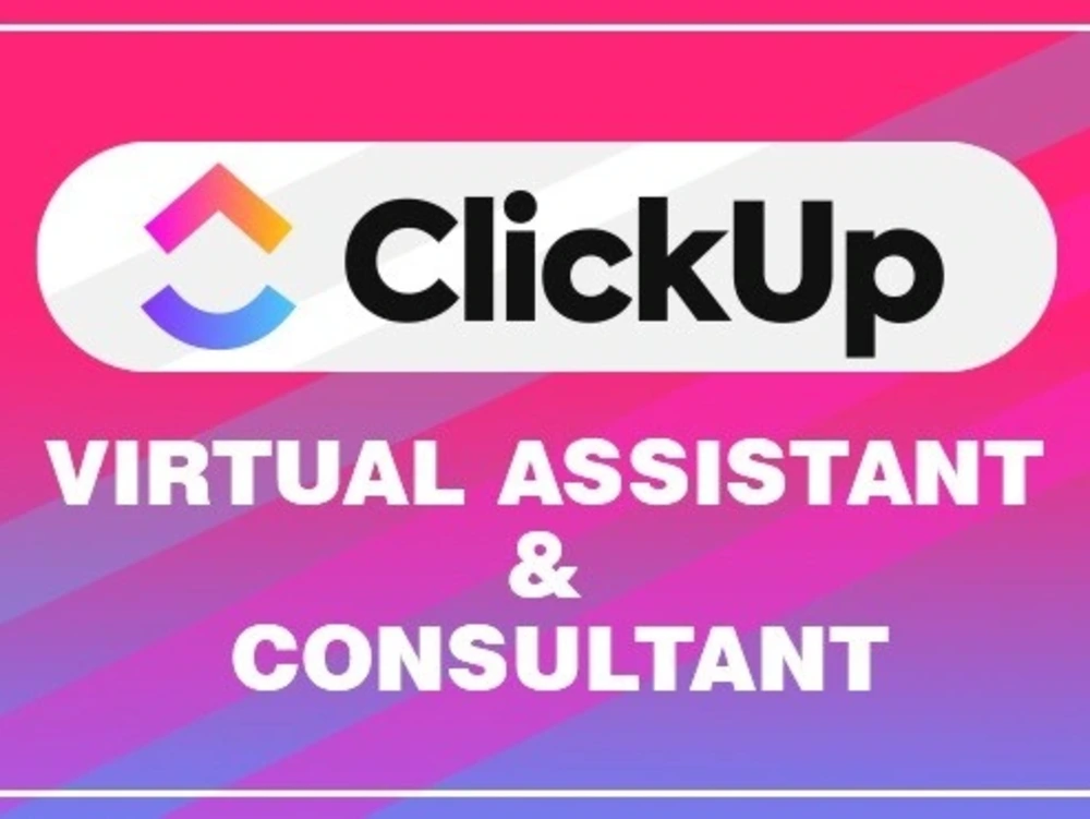 Clickup virtual assistant,clickup project management, clickup consultant | Upwork
