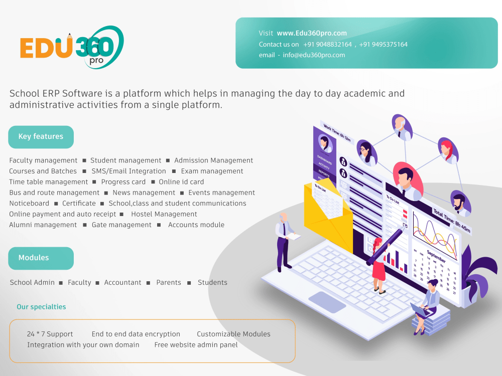 EDUCATIONAL INSTITUTION MANAGEMENT SYSTEM | Upwork