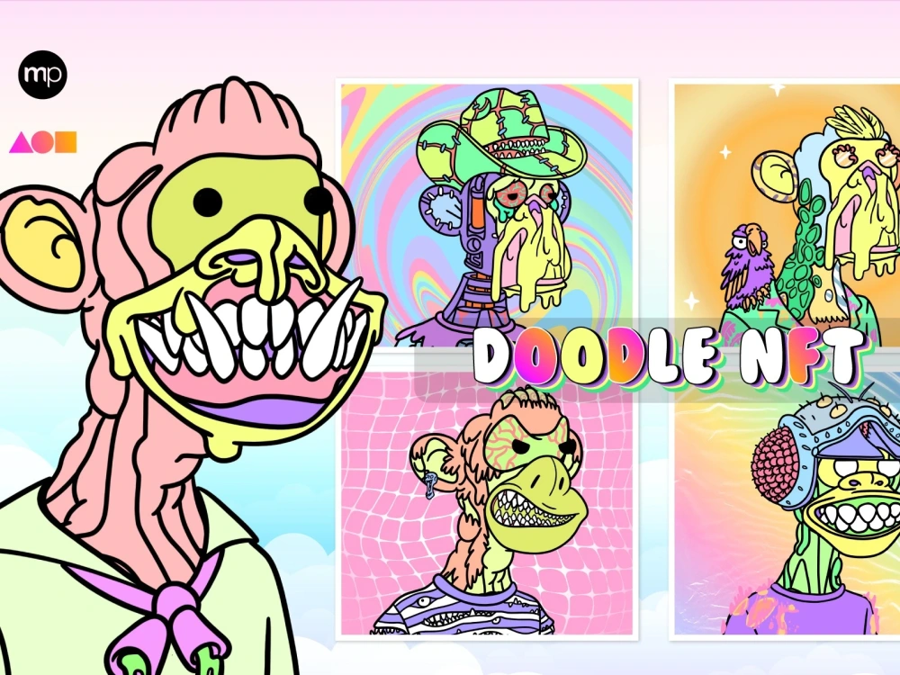 Custom doodle character for nft art collection | Upwork