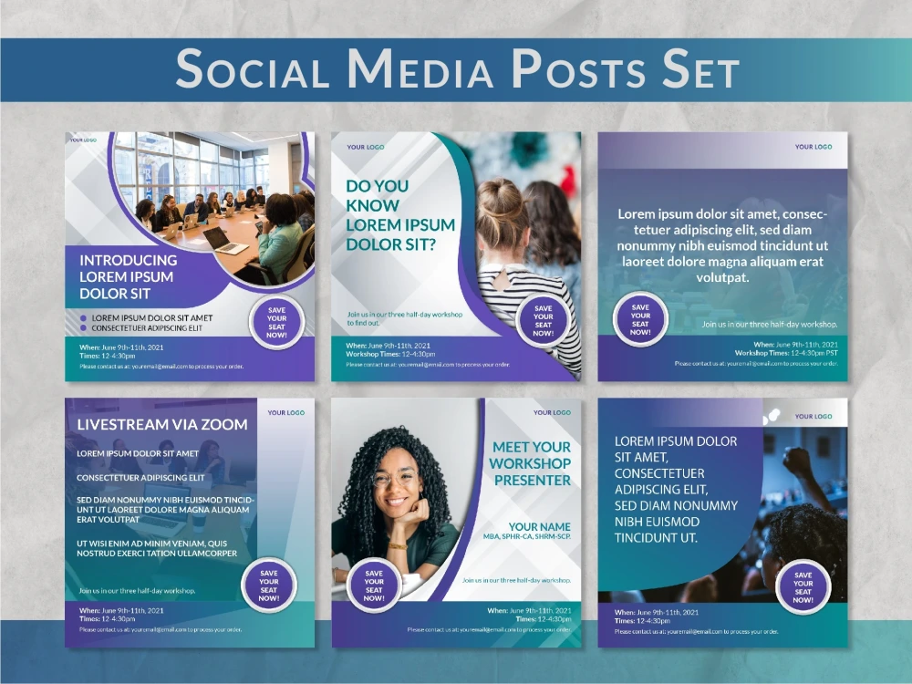 6 eye-catching post designs for your social media | Upwork