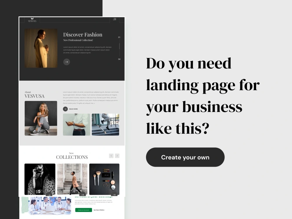 A pixel-perfect, responsive and converting landing page of your business. | Upwork