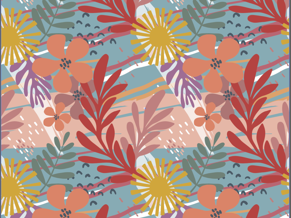 A vibrant vector seamless repeat patterns designed for your business ...