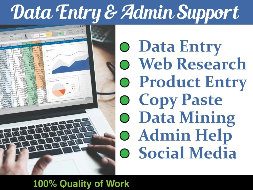 Professional & Quick Data Entry Services with 100% Quality | Upwork