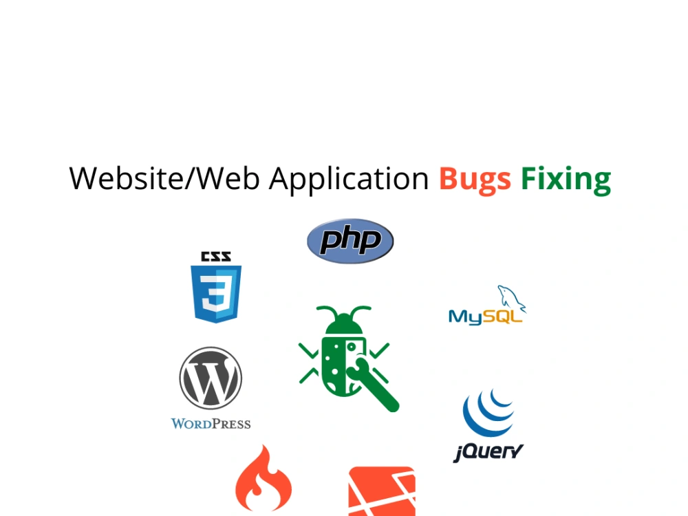 Bugs fixing in your WordPress and Laravel website/web application | Upwork