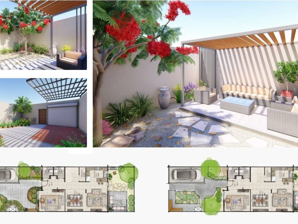 A Professional Landscape Design for you Home Garden + Special Gift | Upwork