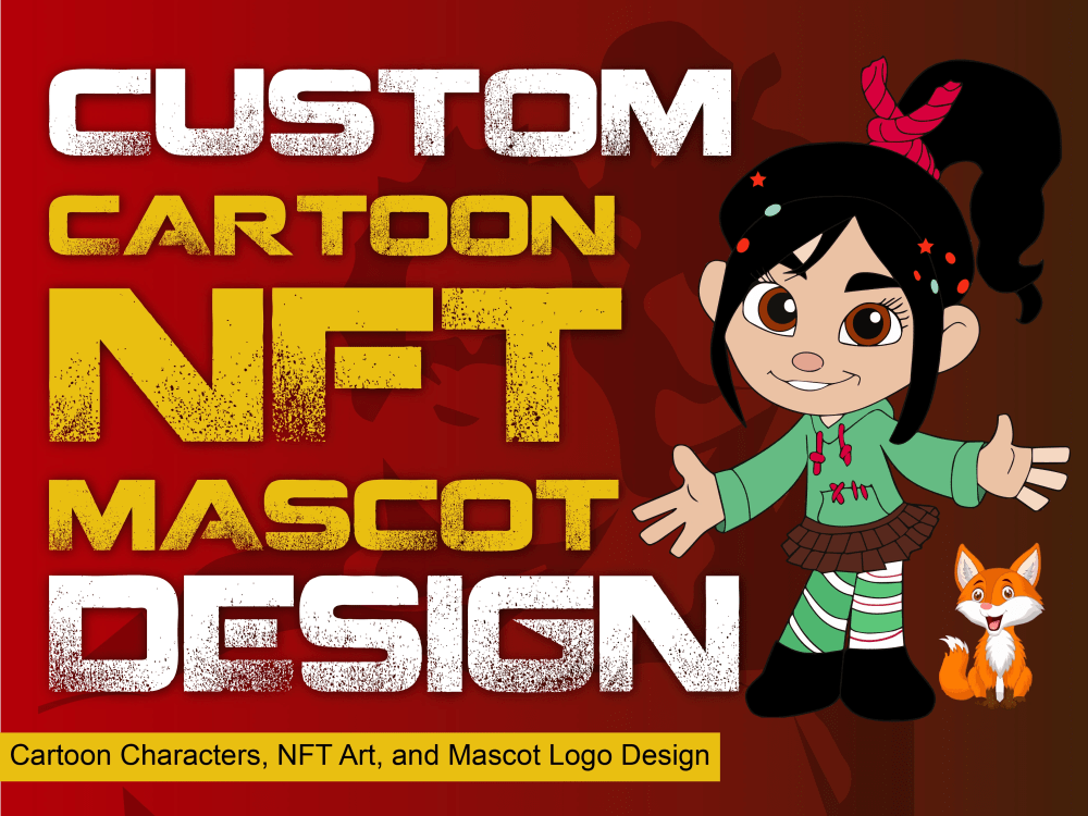 Cartoon characters, nft art and mascot logo design | Upwork