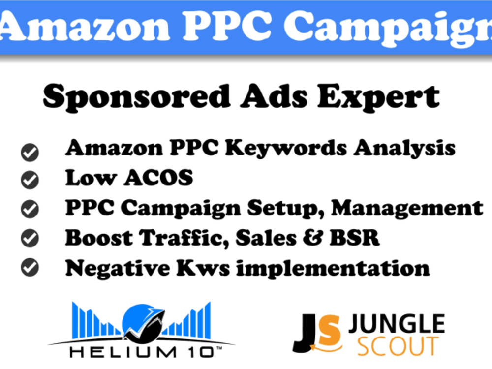 Create, setup, optimize and manage amazon PPC campaigns ads | Upwork