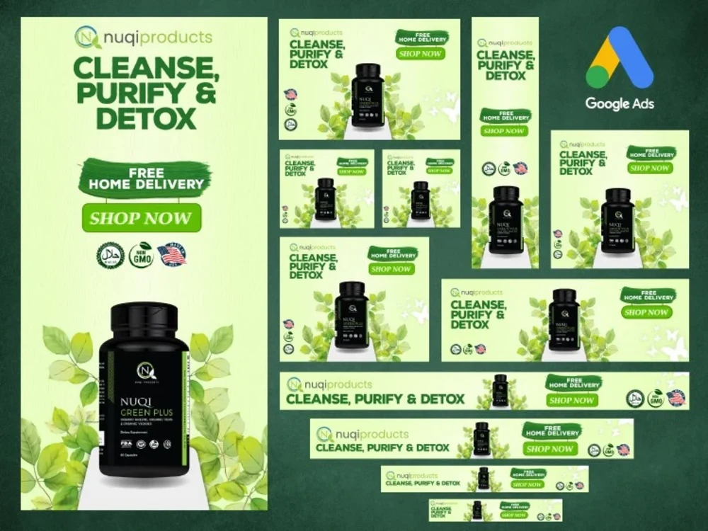 Engaging Google Display ad design (GDN Bundle), web banner designs | Upwork