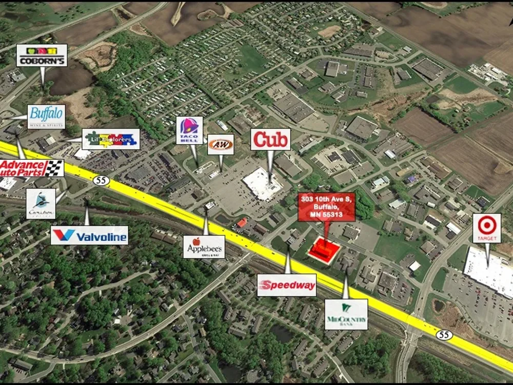 A Customized Real Estate Aerial Maps with Specific Logo Labels | Upwork