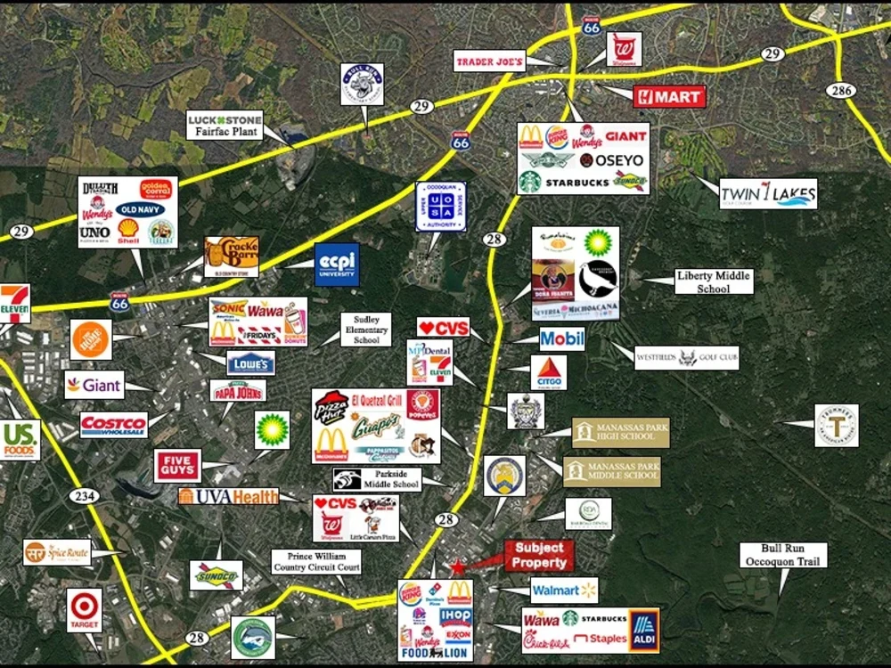 A Customized Real Estate Aerial Maps with Specific Logo Labels | Upwork
