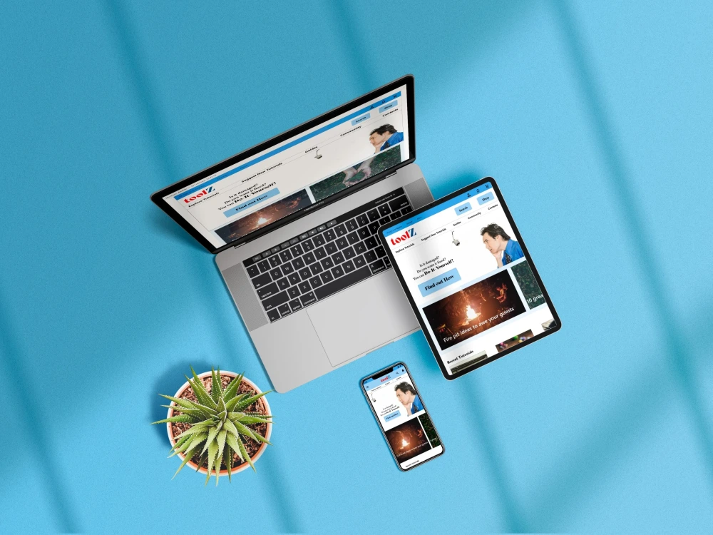 An Interactive Responsive Website Mockup Design | Upwork