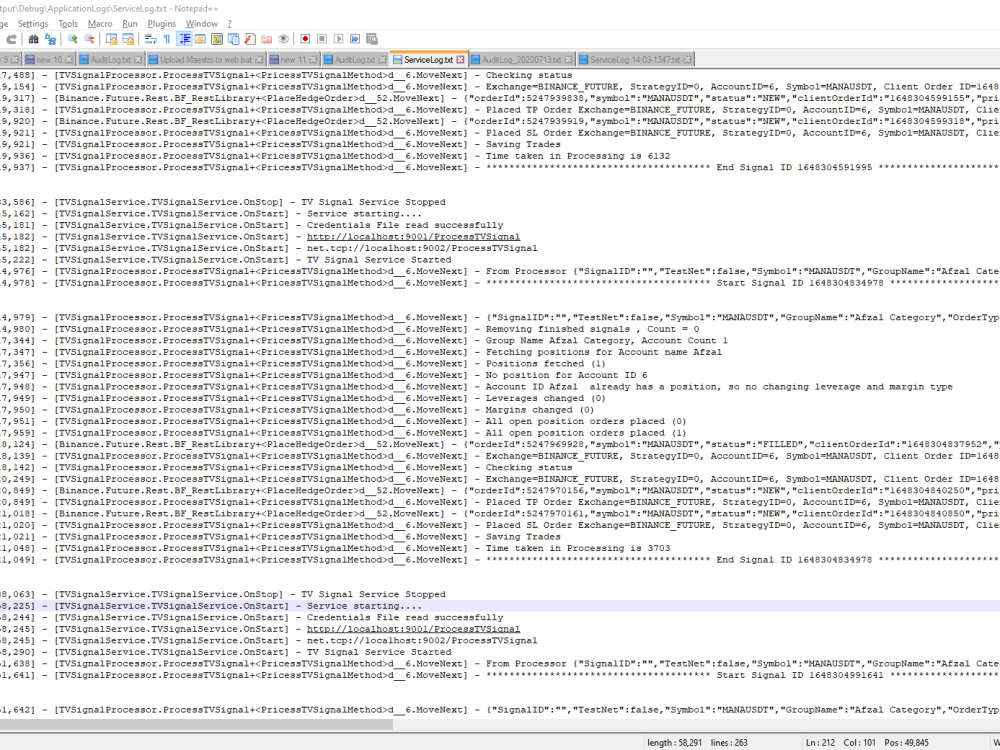A Trading View signal Bot which uses webhook | Upwork