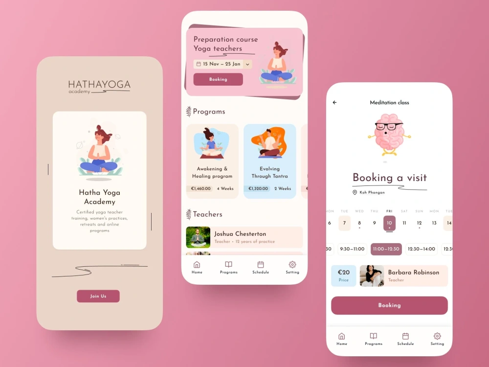 A clean & user-centered mobile apps design in Figma | Upwork