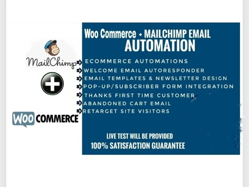 MailChimp Woocommerce integration,automation,Newsletter,flows,popup form | Upwork