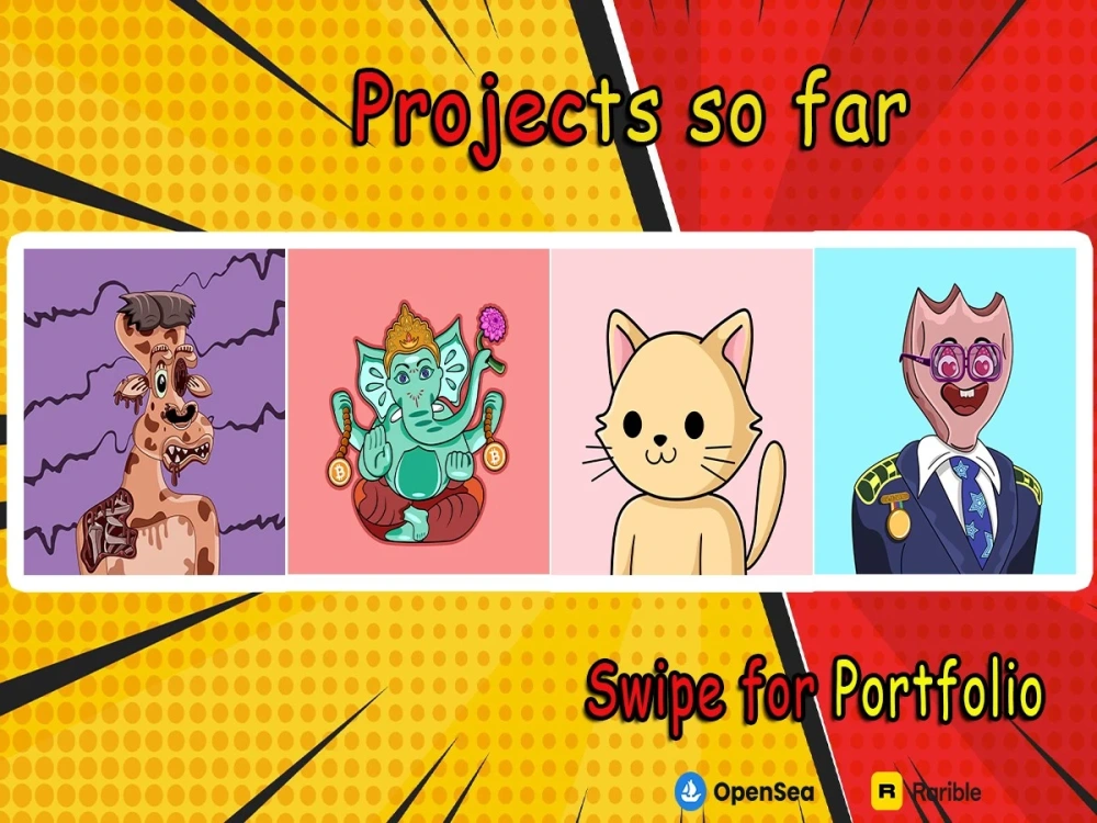 An unique 10k nft collection from an nft artist | Upwork