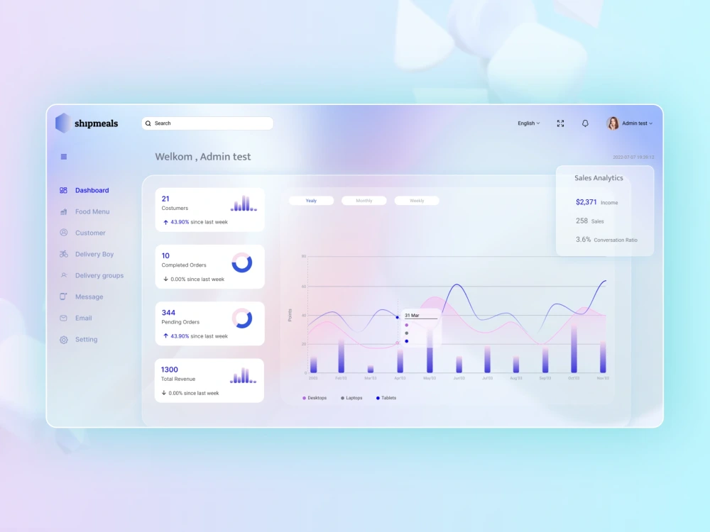 A professional UI/UX design for your Web and Mobile applications in ...