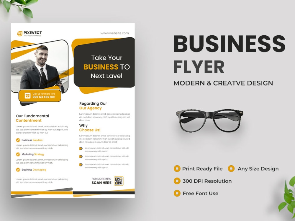 A professional modern flyer design | Upwork