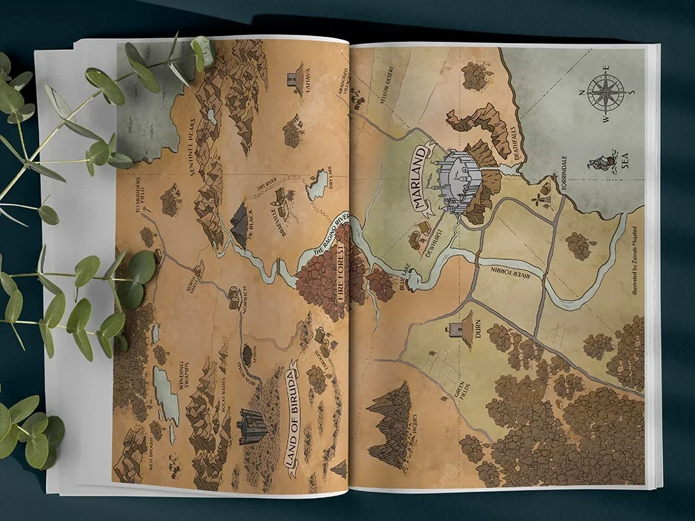 Fantastic book map design tailored to your requirements | Upwork