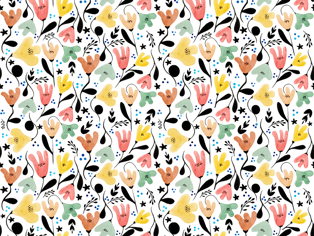 A unique watercolor seamless pattern design for your brand or product. | Upwork