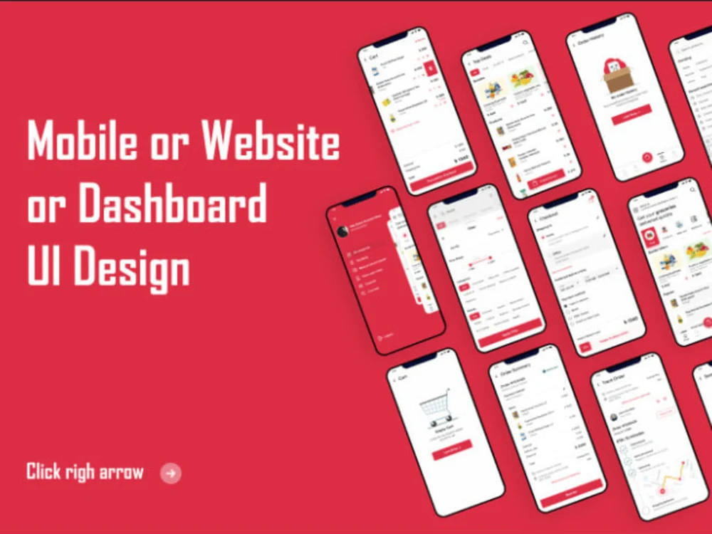 UI UX design dashboard |Mobile app design| Website UI UX design in 12 ...